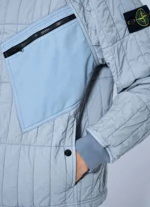 Stone Island Quilted Hooded Jacket