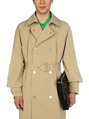 Bottega Veneta Nylon Trench Coat
