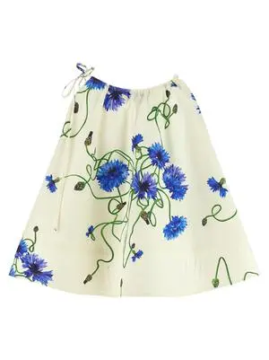 Stella McCartney Fiordaliso Print Cotton Top