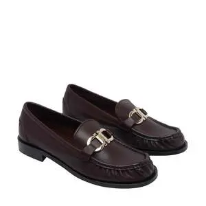 FERRAGAMO Ornamento Gancini Loafers