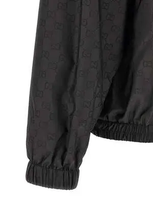 Gucci Gg Jacquard Nylon Anorak