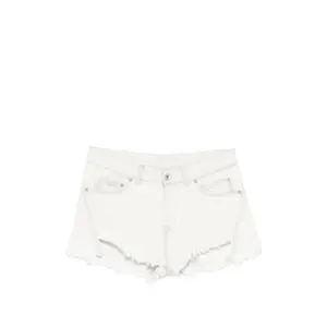 Rick Owens Neutrals Shorts Mini Shorts - Cream