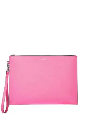 Saint Laurent Saint Laurent Men Zipper Tablet Holder Pink