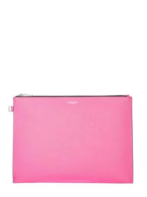 Saint Laurent Zipper Tablet Holder - Pink