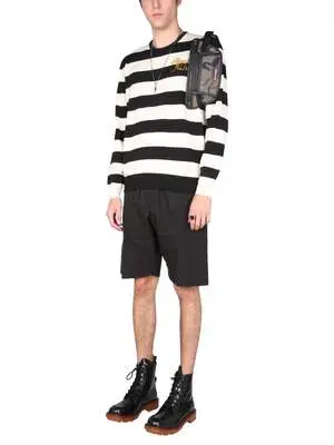 Alexander McQueen Gabardine Bermuda Shorts