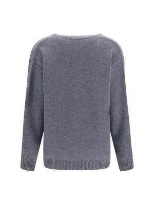 Valentino Garavani Cashmere Sweater - Gray