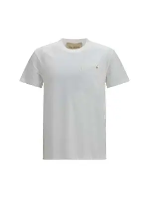 Valentino Garavani Cotton Vlogo T-shirt - White