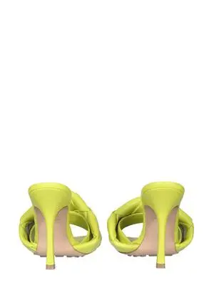 Bottega Veneta The Lido Sandal - Green