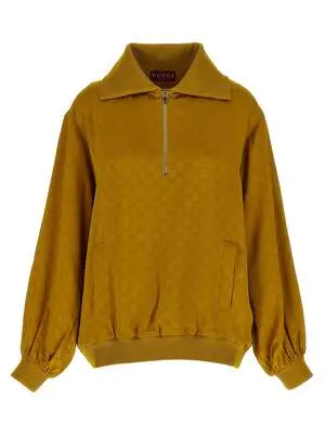 Gucci Gg' Jacquard Sweater - Yellow