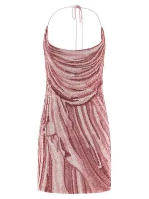 Balmain Sequin Mini Dress - Pink