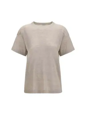 Brunello Cucinelli Crewneck Short-sleeve T-shirt - Cream
