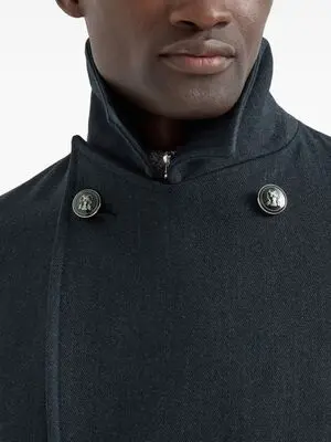 Brunello Cucinelli Wool Caban Coat