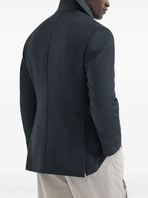 Brunello Cucinelli Wool Caban Coat - Multicolor