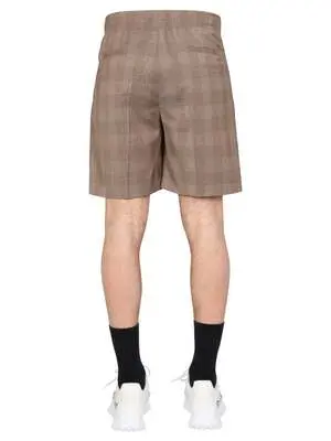 Givenchy Prince Of Wales Pattern Bermuda