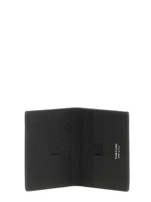 TOM FORD Foldable Card Holder - Black