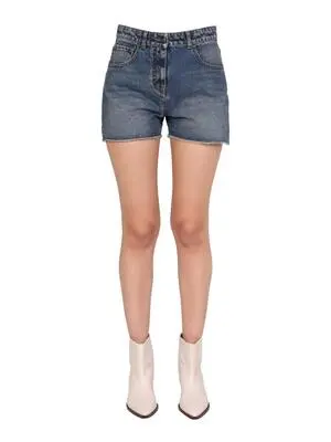 Palm Angels Button Detailed Bottoms For Women