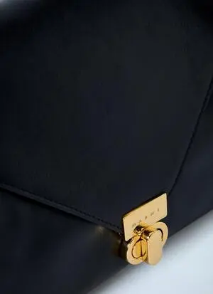 Marni East West Flap Closure Shoulder Bag