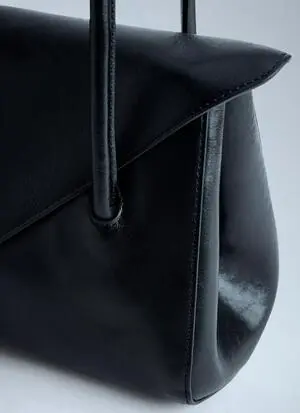 Marni East West Flap Closure Shoulder Bag