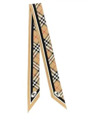 Burberry Silk Bandeau - Cream