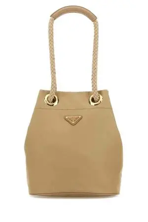 Prada Sand Re-nylon Mariner Bucket Bag - Brown