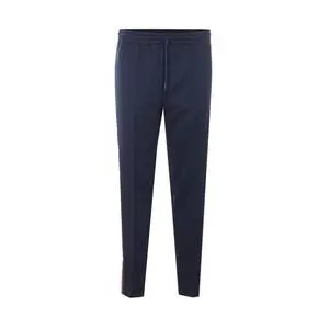 Gucci Jogging Pants With Web Tape - Blue