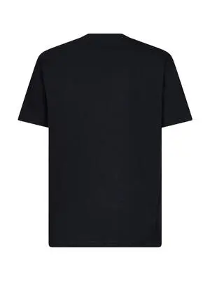 Givenchy Black Cotton T-shirt With Paris Pompom Embroidery - Multicolor