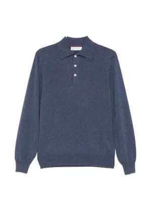 Brunello Cucinelli Cashmere Polo Shirt - Multicolor