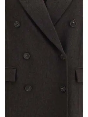 Brunello Cucinelli Cashmere Coat - Brown