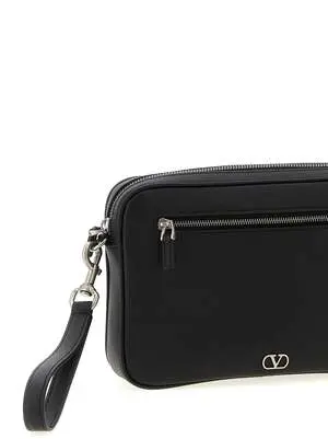 Valentino Garavani Vlogo Signature Clutch Bag
