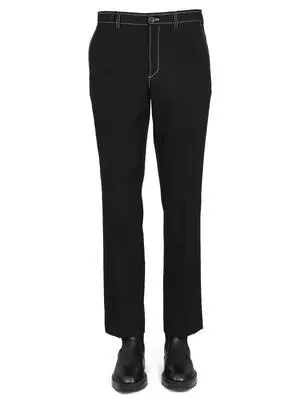 Burberry Slim Fit Pants - Black