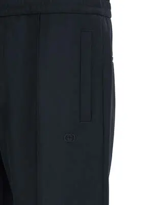 Gucci Technical Panama Pants - Blue