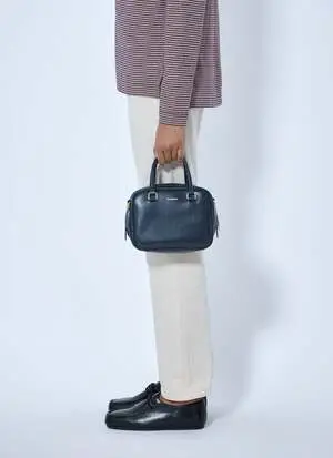 JIL SANDER Compact Leather Handbag