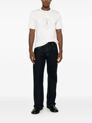 Brunello Cucinelli Logo Cotton T-shirt