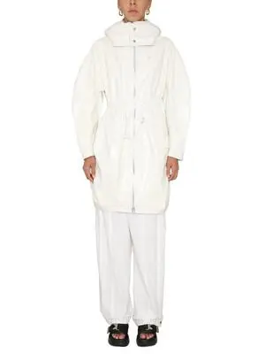 Bottega Veneta Hooded Parka - White