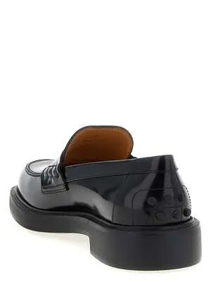 TOD'S Gomma 20l' Loafers - Black
