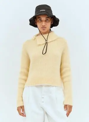 Jacquemus Le Bob Artichaut Bucket Hat - Black