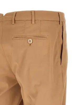 Brunello Cucinelli American Pima Cotton Pants - Cream