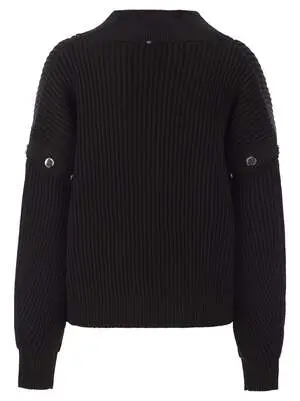 Sportmax Tay Oversized Jumper With Detachable Sleeves