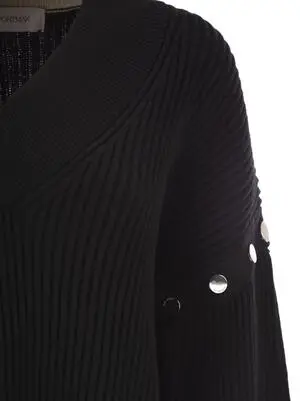 Sportmax Tay Oversized Jumper With Detachable Sleeves