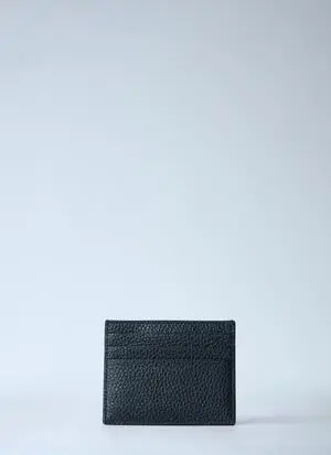 Prada Pebbled Leather Bi-fold Wallet