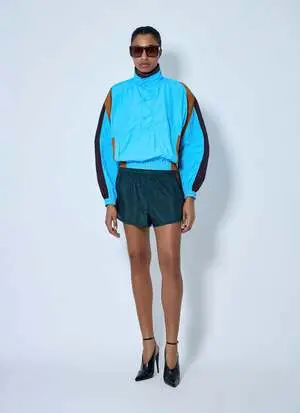 Saint Laurent High-neck Windbreaker Jacket