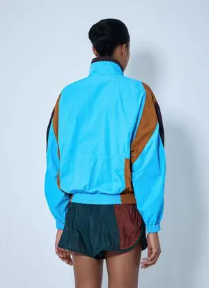 Saint Laurent High-neck Windbreaker Jacket