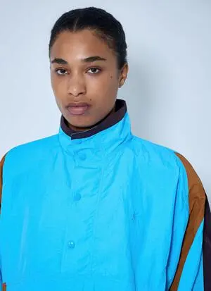 Saint Laurent High-neck Windbreaker Jacket