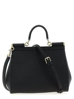 Dolce & Gabbana Sicily Handbag - Black
