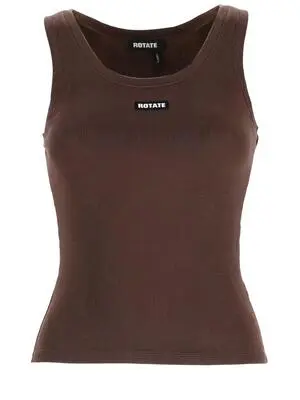 ROTATE BY BIRGER CHRISTENSEN Tank Top With Logo
