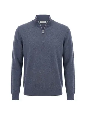 Brunello Cucinelli Cashmere Turtle-neck Sweater - Multicolor