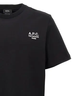 A.p.c. Standard Rue Madame' T-shirt - Black