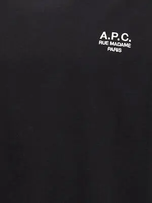 A.p.c. Standard Rue Madame' T-shirt - Black