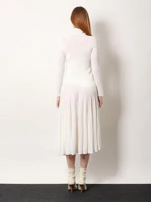 Alaïa Long Wool Dress