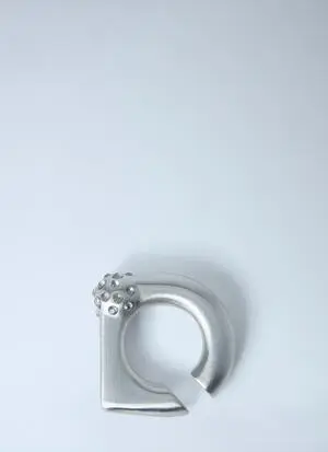 Rick Owens Orb Ear Cuff - Silver
